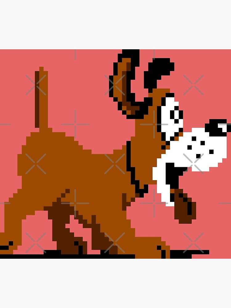 "Duck Hunt Dog Sprite" Poster for Sale by The Sprite Guy | Redbubble