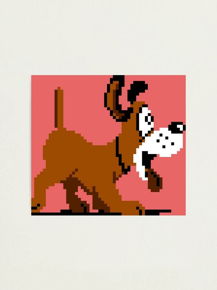 "Duck Hunt Dog Sprite" Photographic Print for Sale by SpriteGuy95 ...