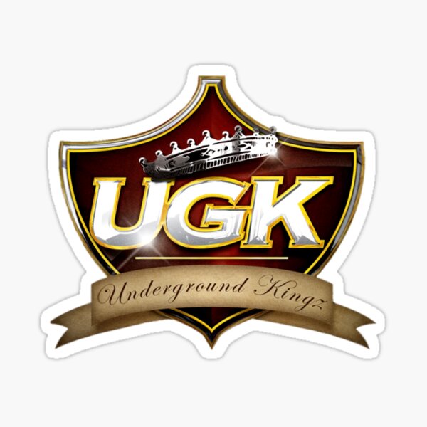 "Ugk Underground Kingz" Sticker for Sale by frankymyers | Redbubble