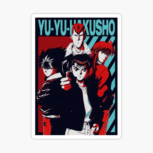 "Yuyu Hakusho Class" Sticker for Sale by spencerjohn89 | Redbubble