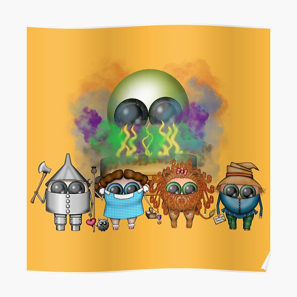 Póster «Dorothy conoce al mago - The Orbulars - Sunnie Moon» de ...