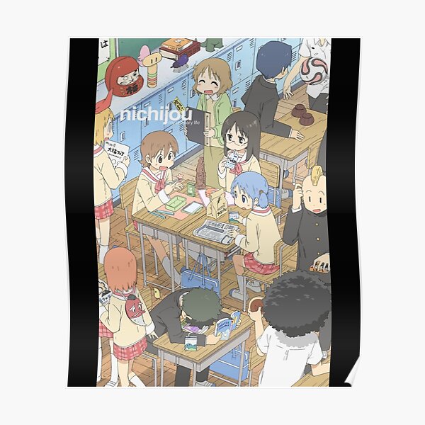 "Nichijou - poster Poster" Poster for Sale by BensonStallings | Redbubble