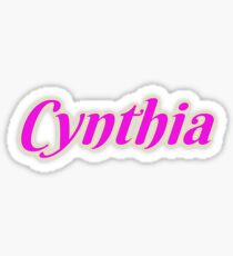 Cynthia: Stickers | Redbubble