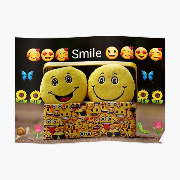 "Smiley face" Poster for Sale by Gorgesdesigns | Redbubble