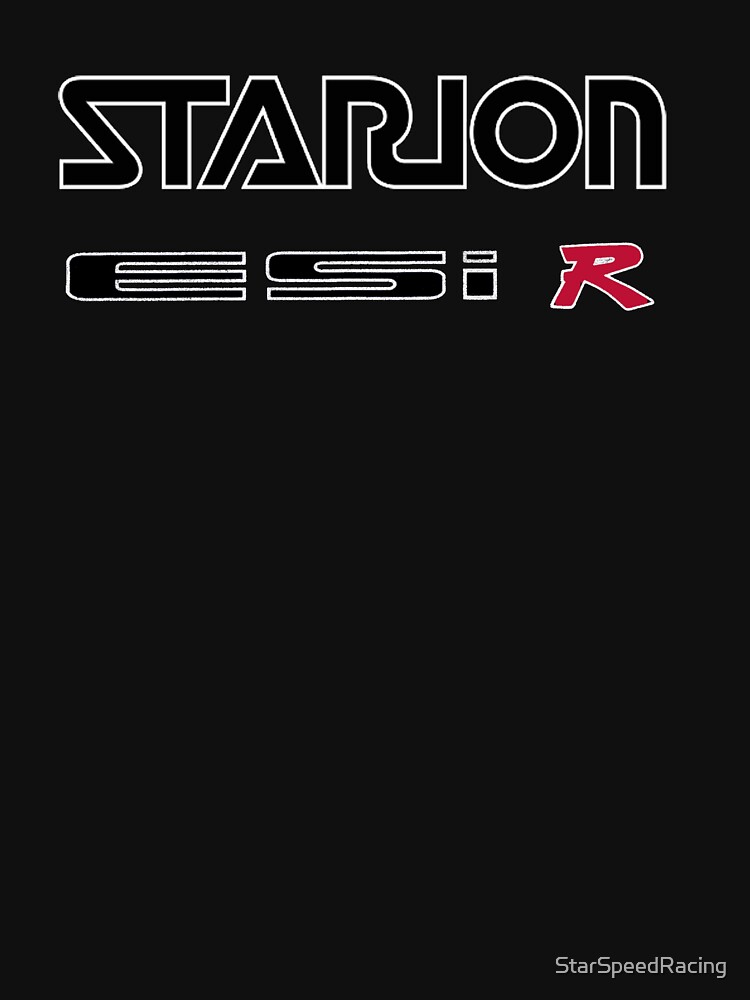 "Starion Logo 1" T-shirt for Sale by StarSpeedRacing | Redbubble ...
