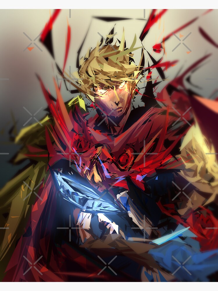 "King Zahard" Sticker for Sale by Lunaticmoonarts | Redbubble