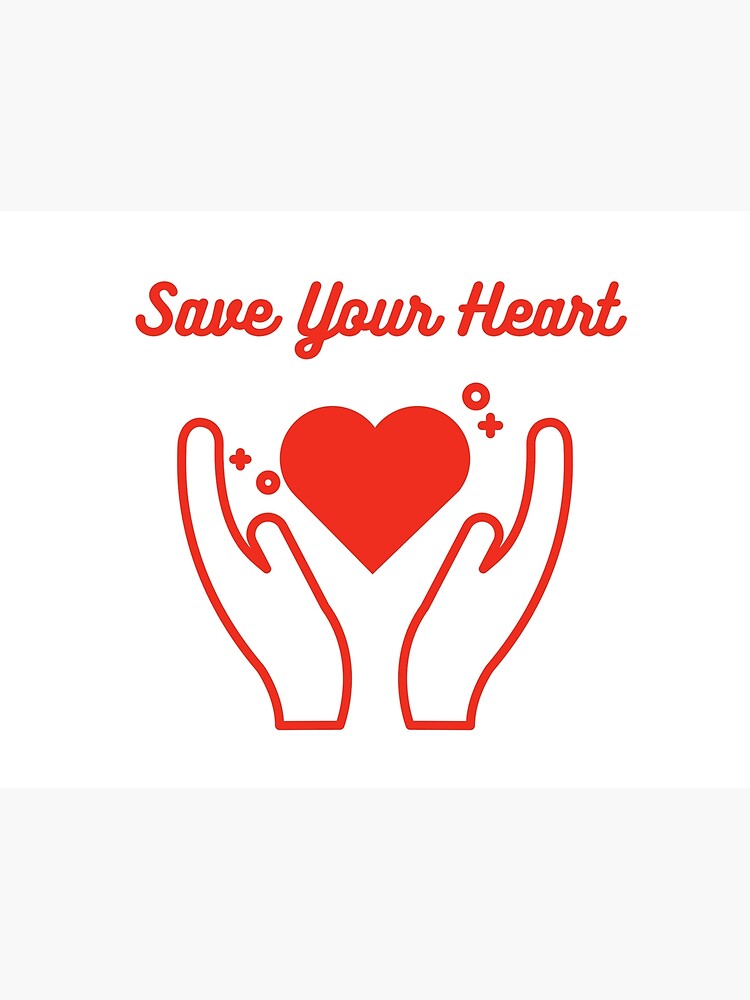 "Save Your Heart" Poster for Sale by Luckygirlnrk1 | Redbubble