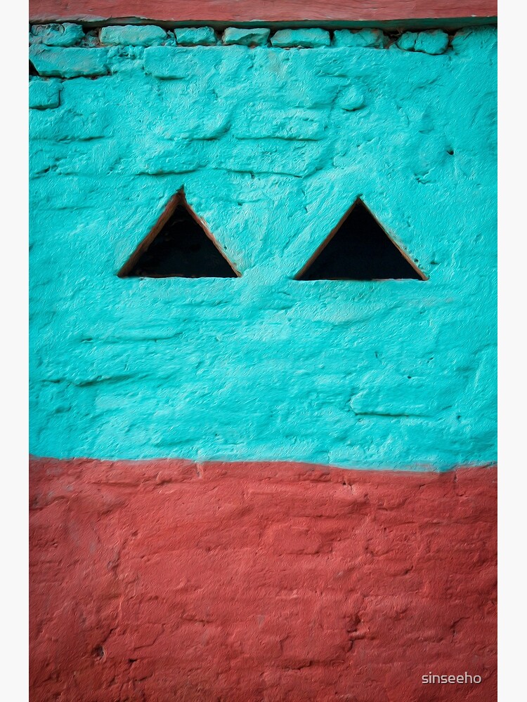 "Triangle windows" Poster for Sale by sinseeho | Redbubble