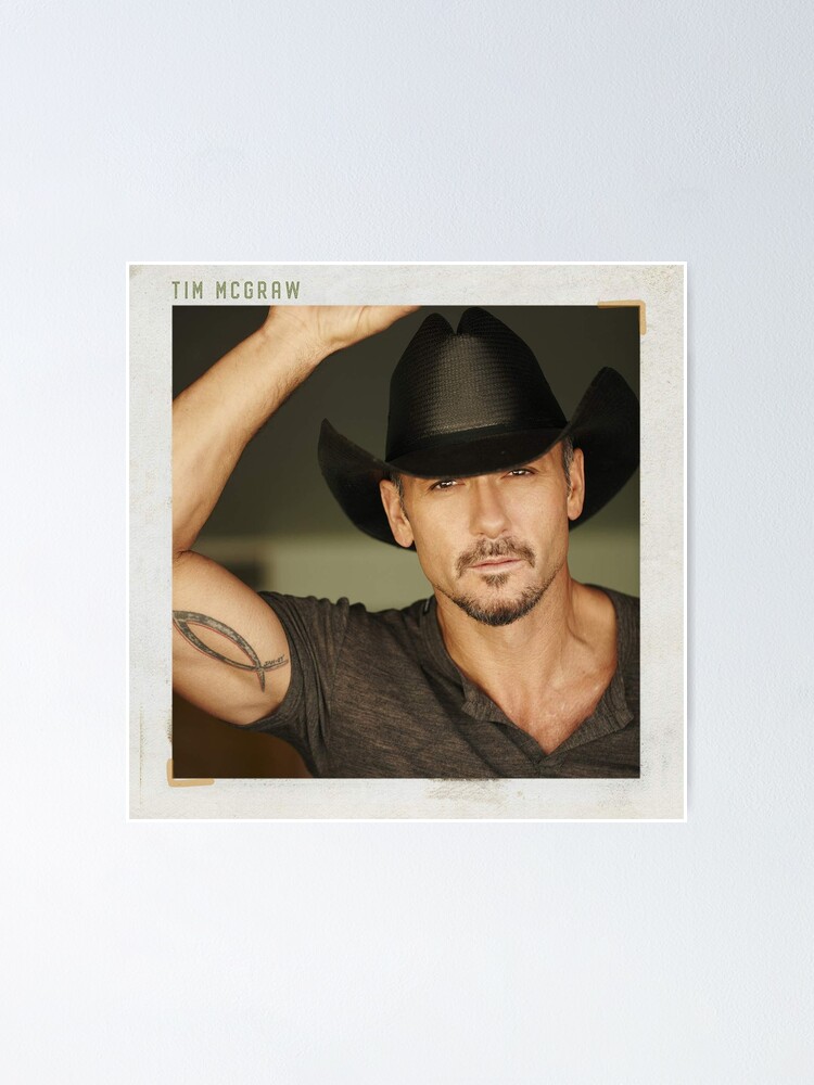 "Tim McGraw" Poster for Sale by fyqwehg | Redbubble