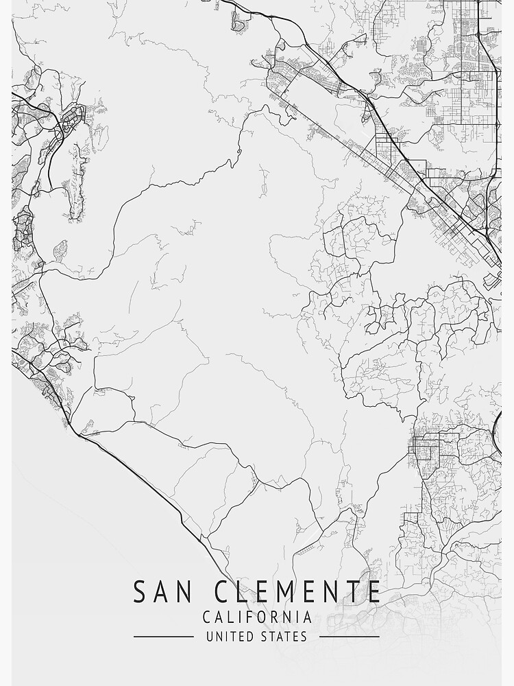 Map Of San Clemente California