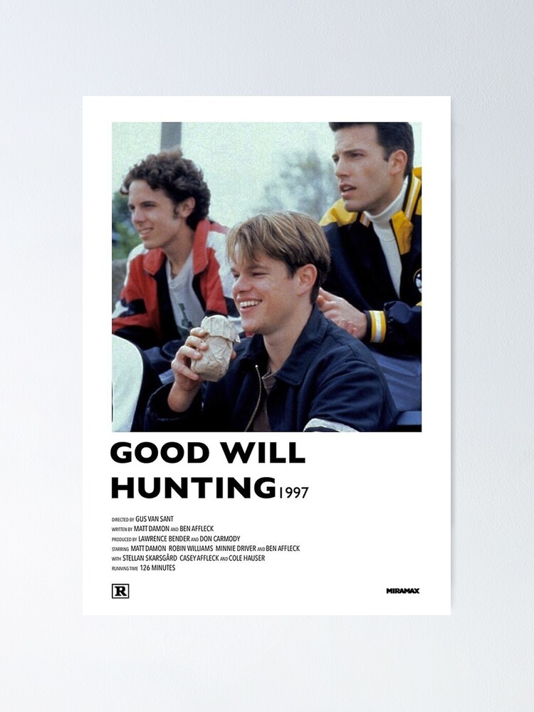 "Good Will Hunting" Poster by makotosoun | Redbubble