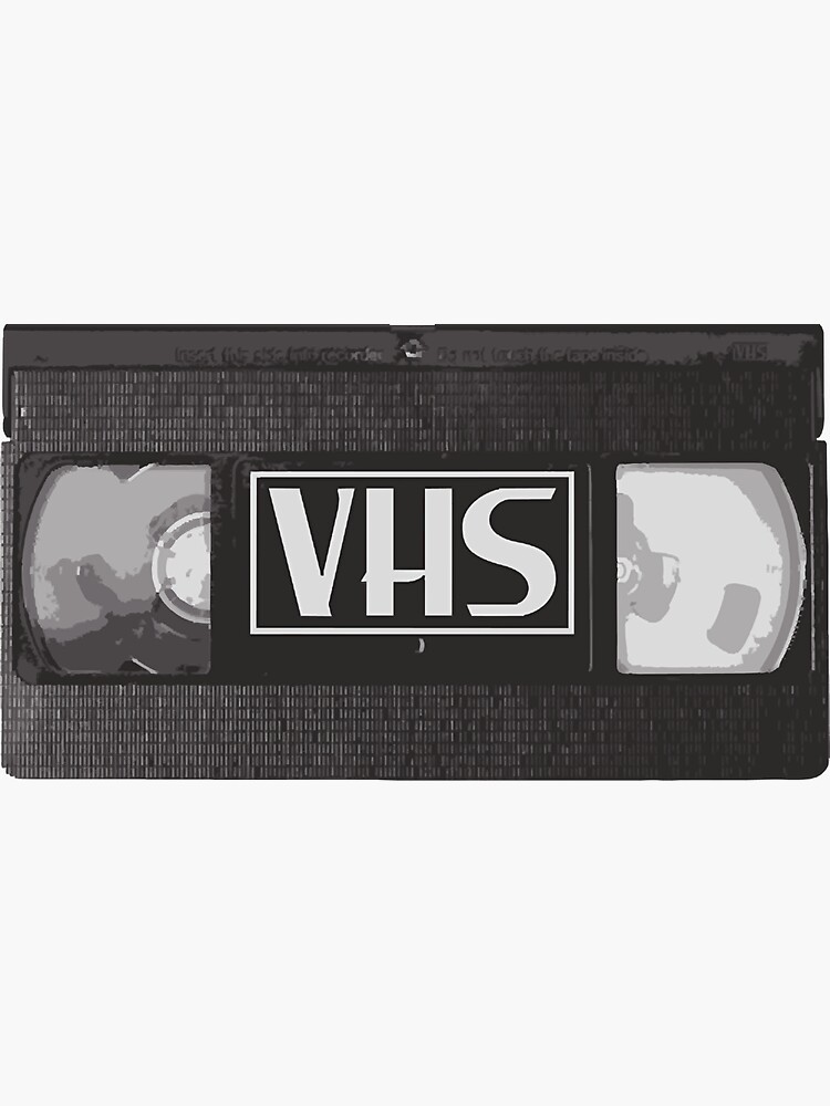"VHS Tape " Sticker for Sale by ramikles | Redbubble