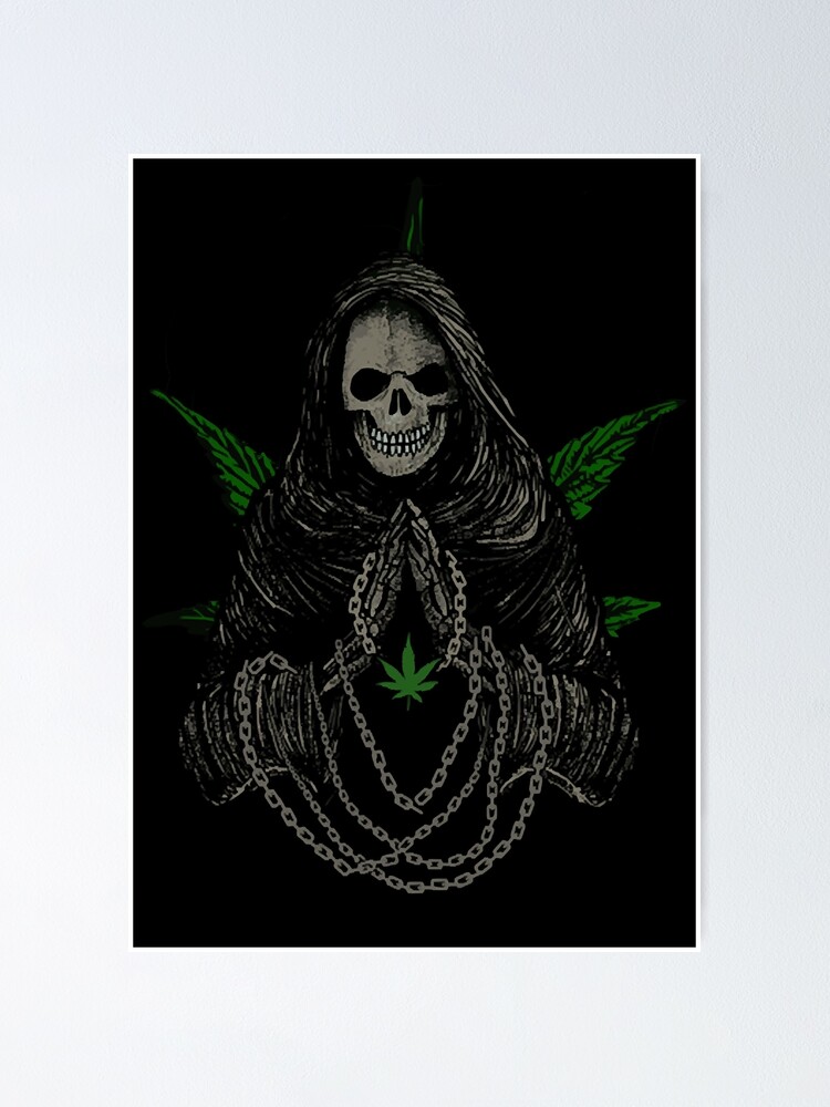 "Weed God " Poster by Galipeau2000 | Redbubble
