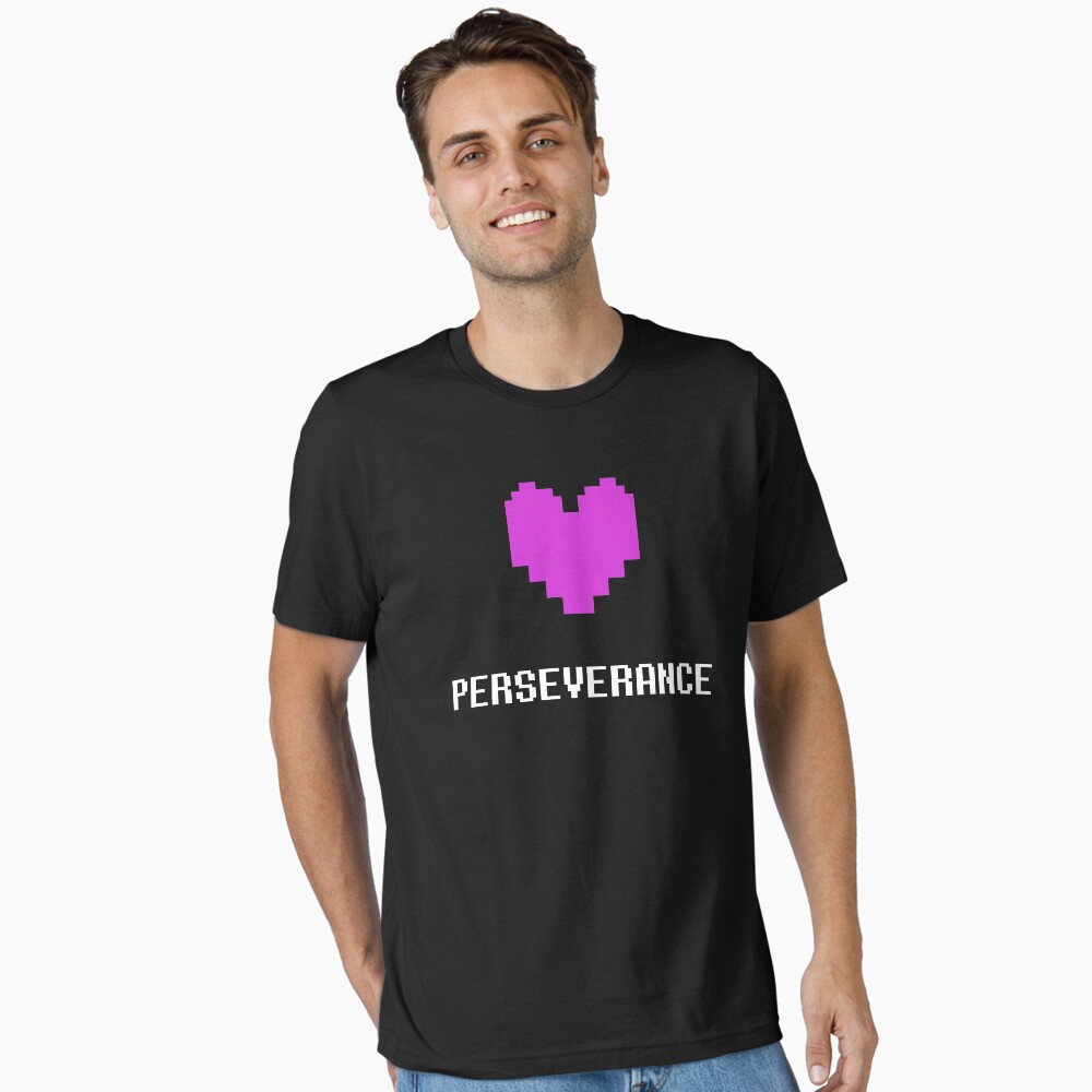 "Perseverance (Undertale)" Sticker for Sale by krimzen | Redbubble