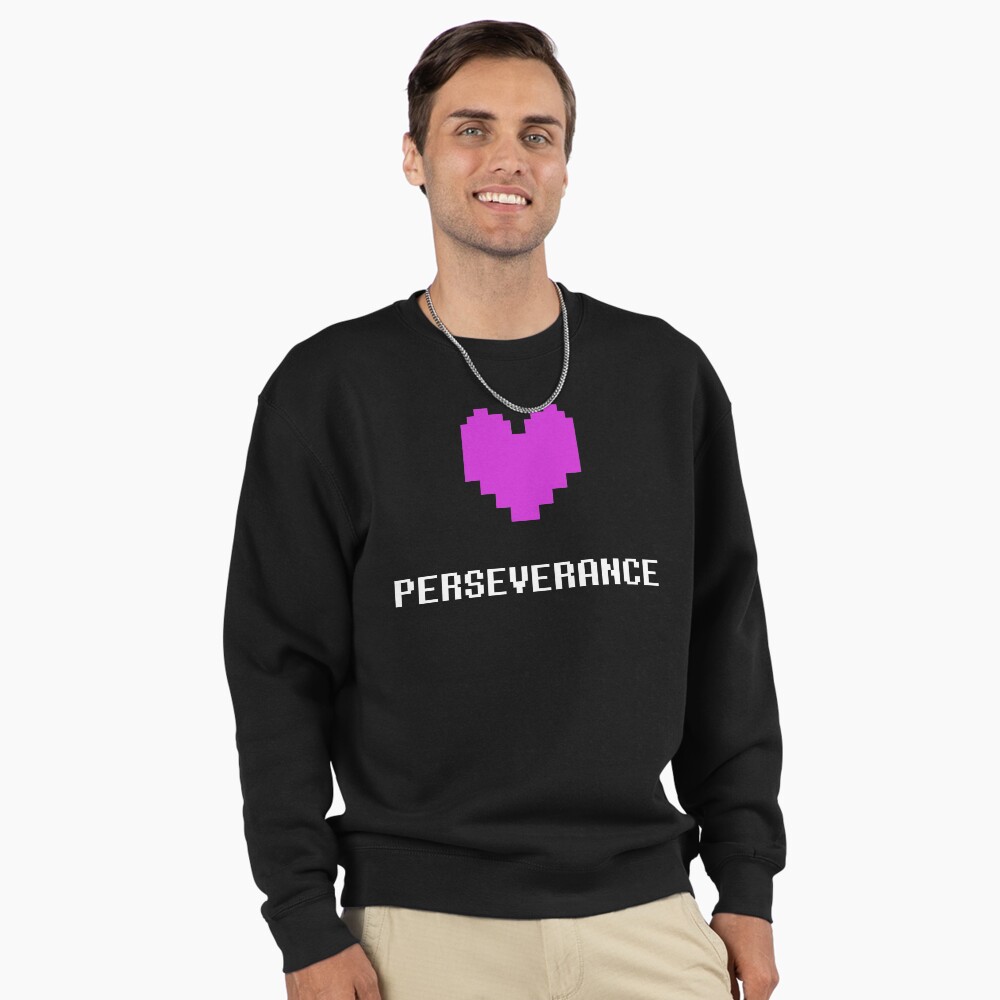 "Perseverance (Undertale)" Sticker for Sale by krimzen | Redbubble
