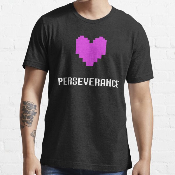"Perseverance (Undertale)" T-shirt for Sale by krimzen | Redbubble ...