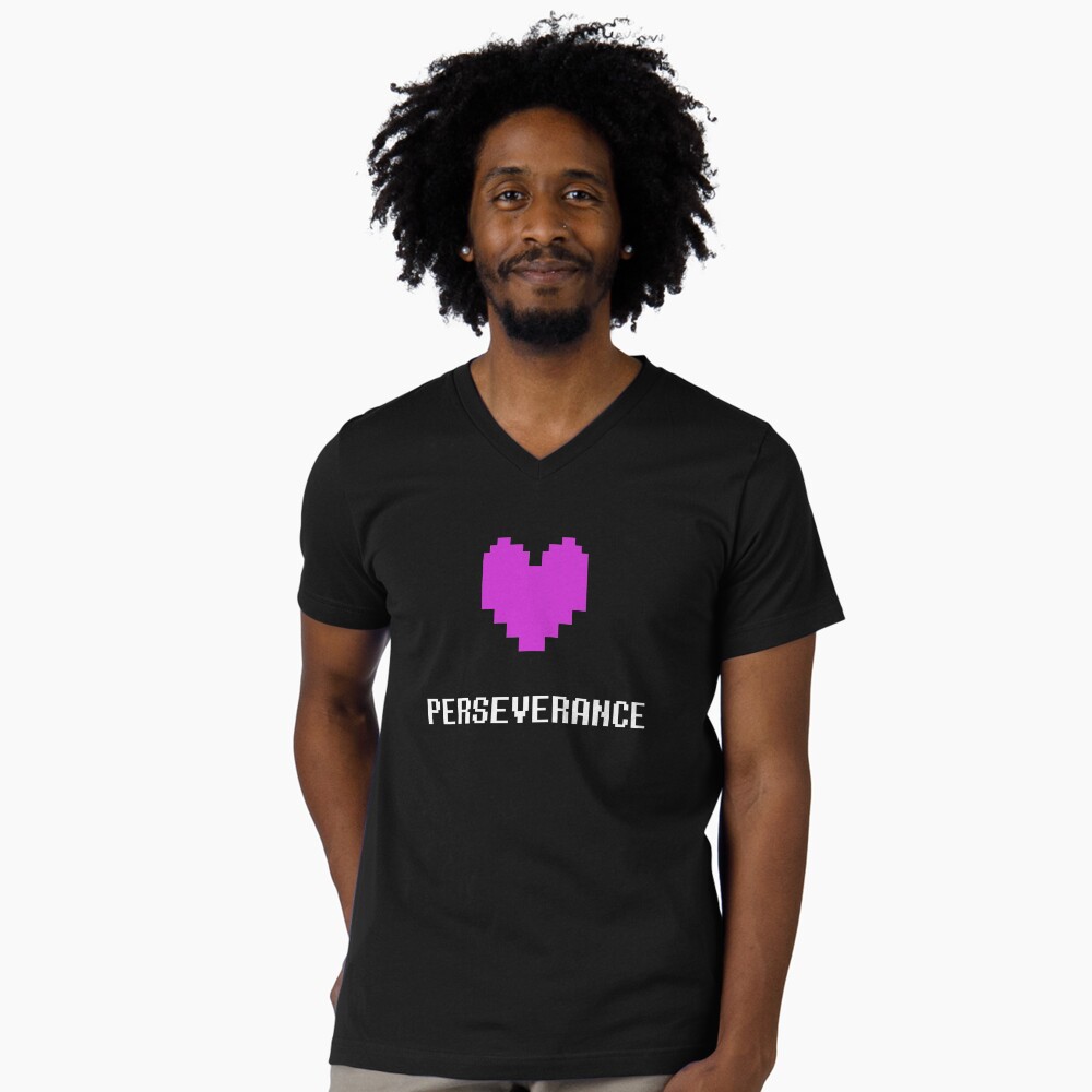 "Perseverance (Undertale)" Sticker for Sale by krimzen | Redbubble
