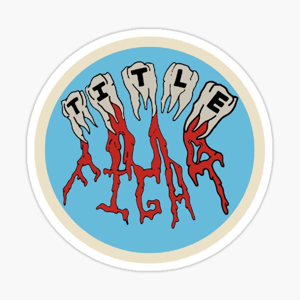 "Title Fight Band Tee" Sticker by Wildermanar | Redbubble
