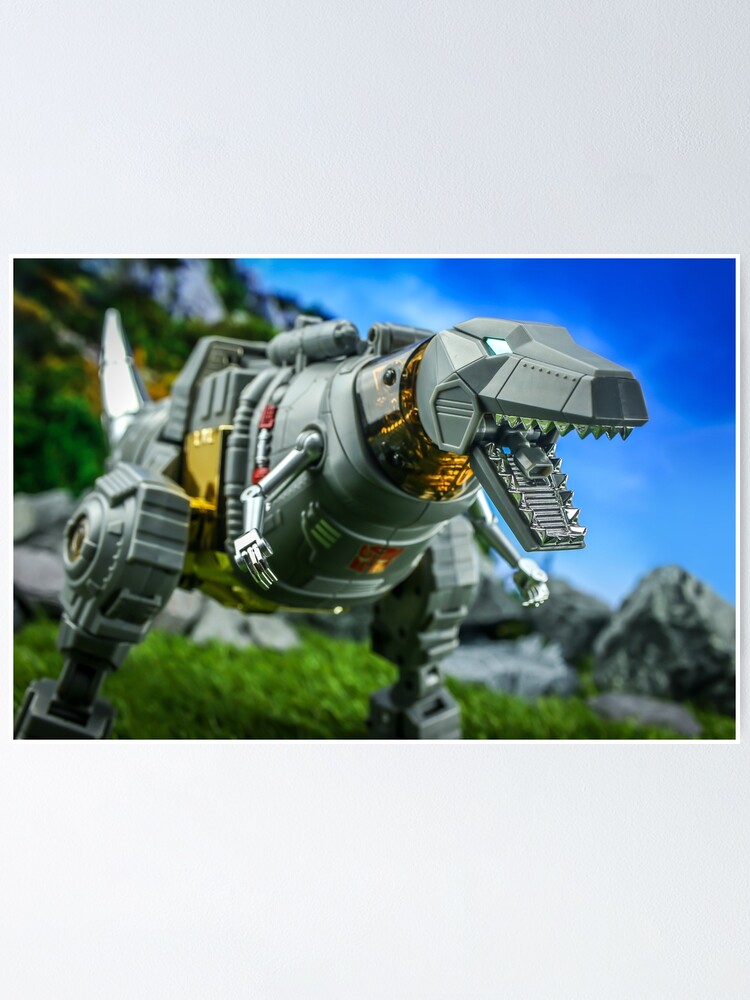 "Transformers Dinobot Grimlock" Poster by SixoTF | Redbubble