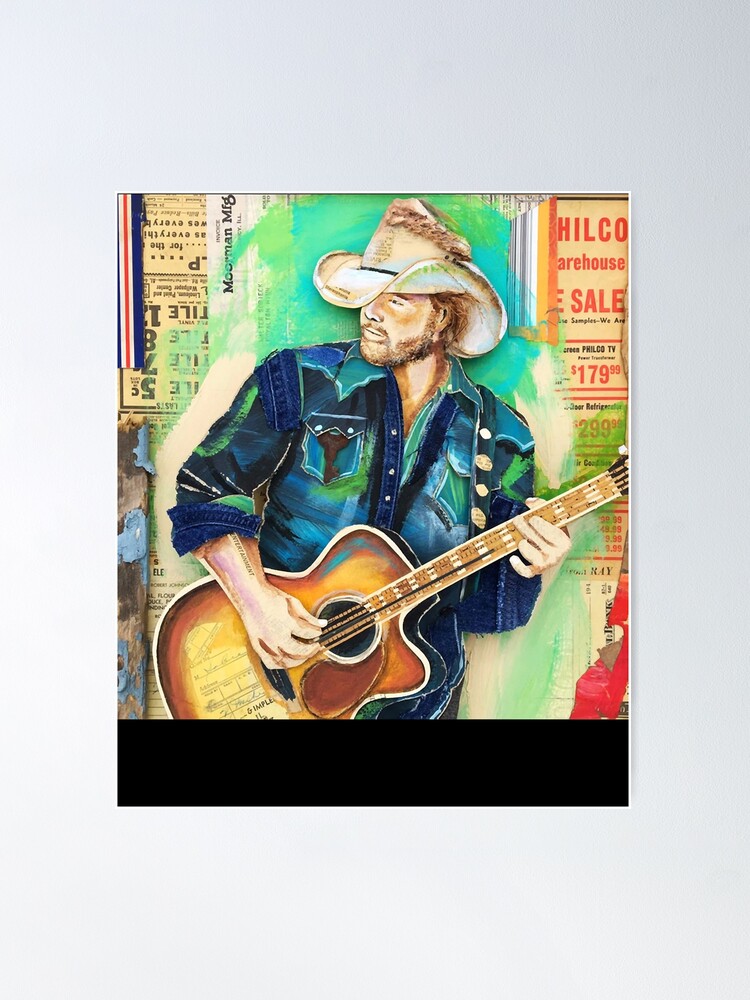American Country Music Singer Toby Keith Poster sold by Rochelle Banal ...