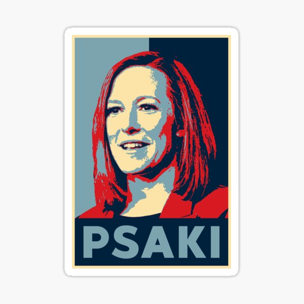 "SUPER JEN PSAKI" Sticker for Sale by klomimommi | Redbubble