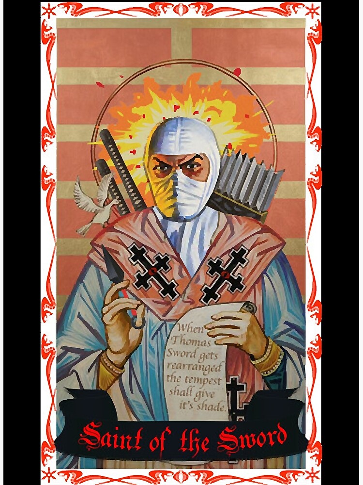 "Saint of the Sword " Poster for Sale by sachiem | Redbubble