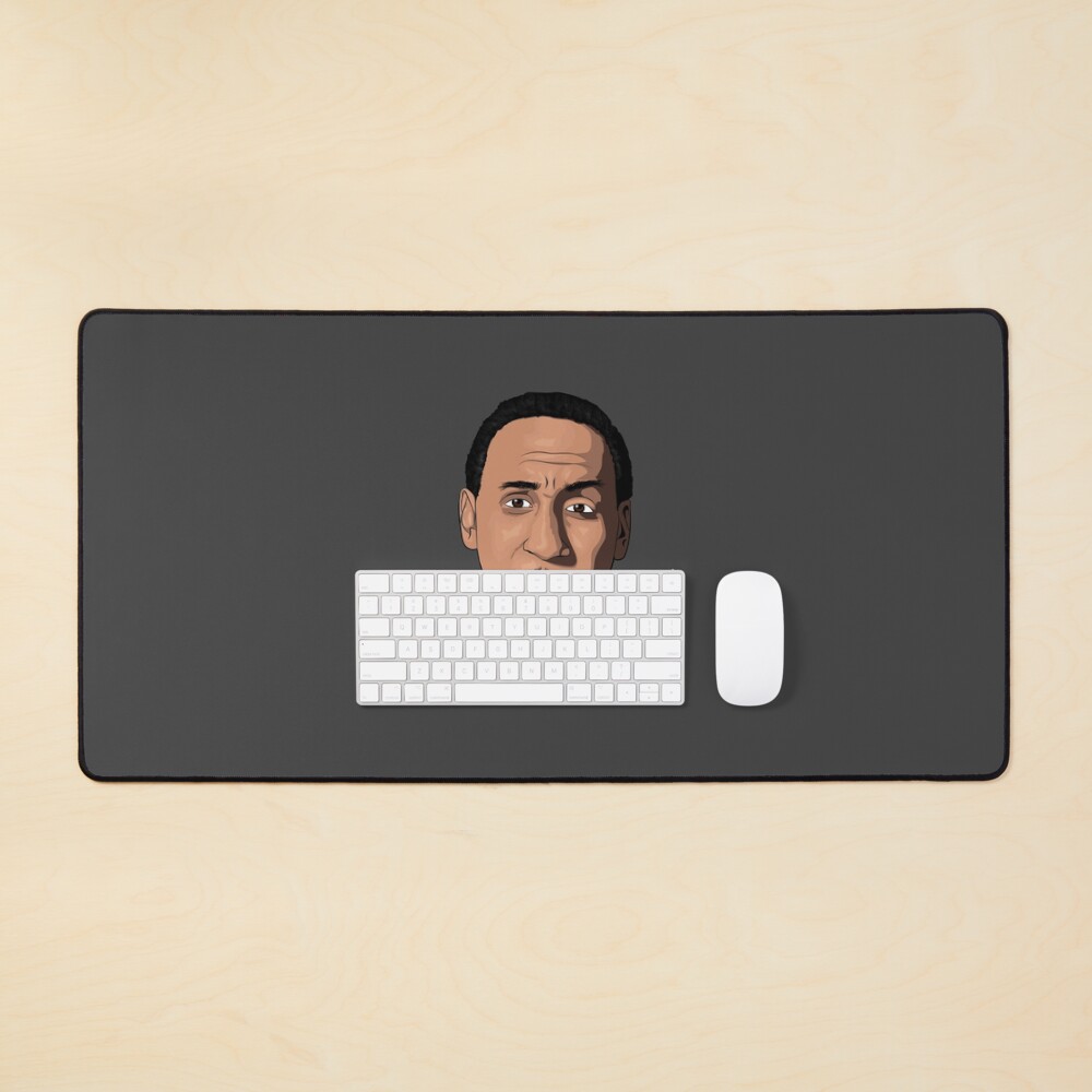 "Stephen A. Smith Whaaat?" Sticker by Kamdesign5 | Redbubble