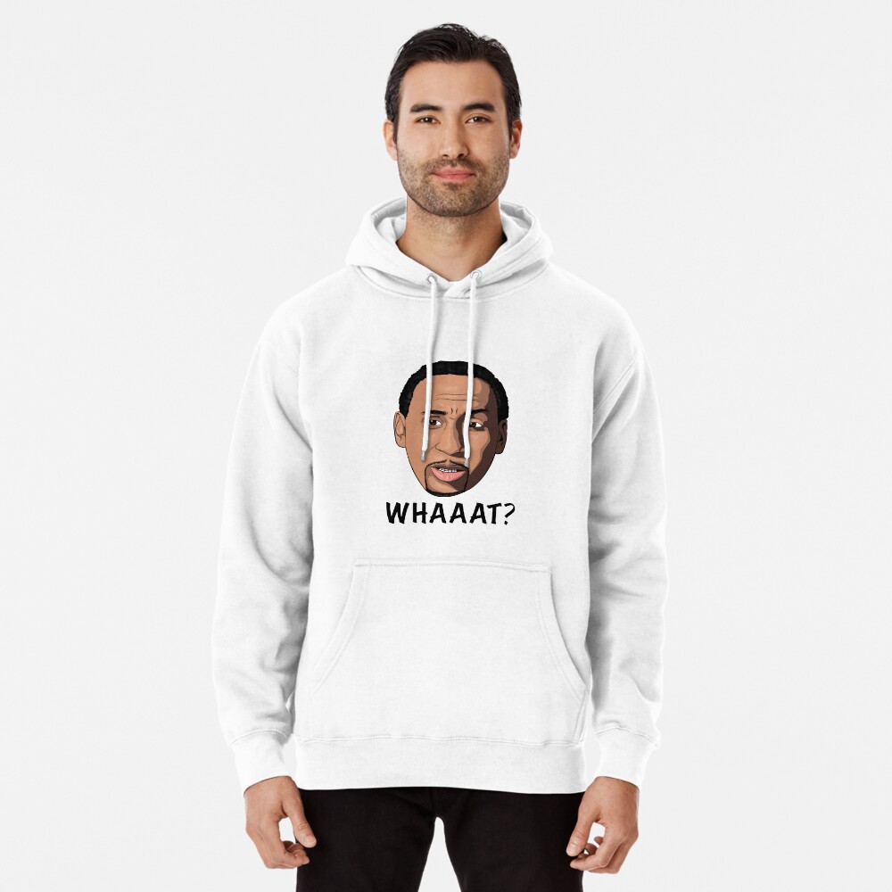"Stephen A. Smith Whaaat?" Sticker by Kamdesign5 | Redbubble