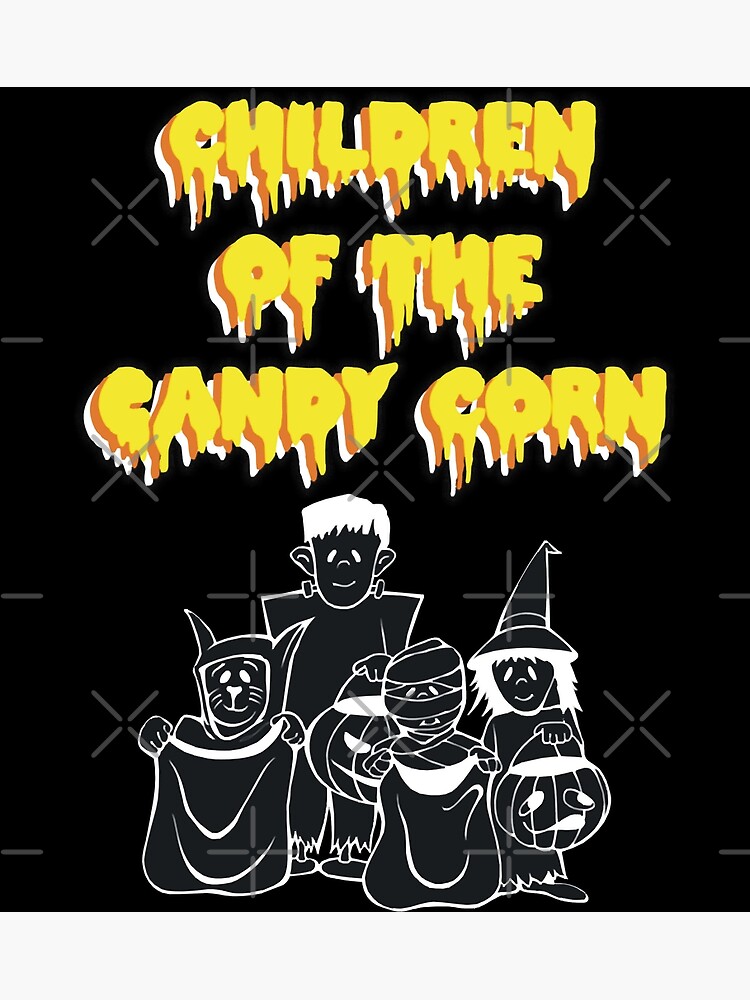 Lámina fotográfica «Children Of The Candy Corn Halloween La espeluznante película de terror para ...