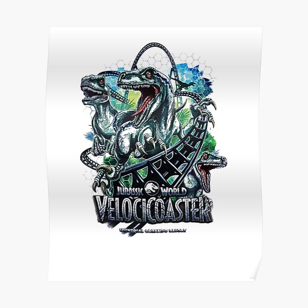 "VelociCoaster Universal Orlando Resort" Poster for Sale by ...