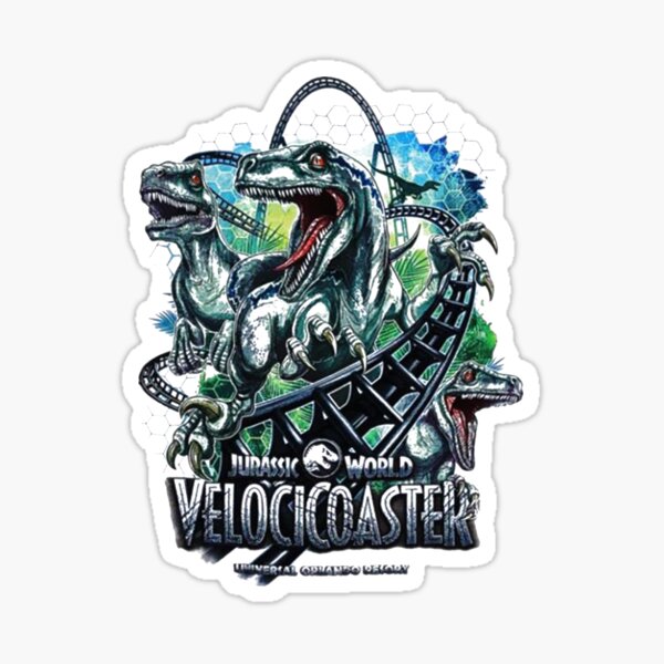 "VelociCoaster Universal Orlando Resort" Sticker for Sale by ...