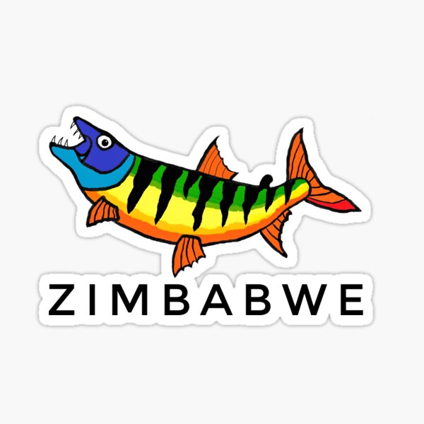 "Colorful Tigerfish" Sticker for Sale by TIAOshop | Redbubble