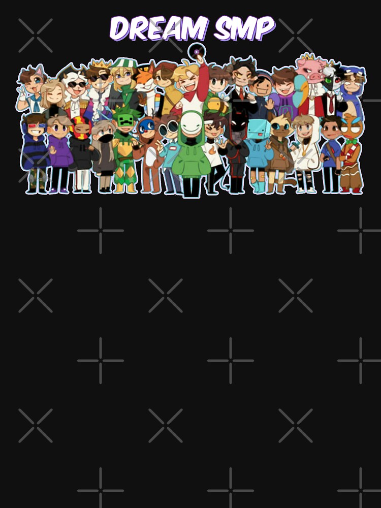 "DREAM SMP" T-shirt for Sale by art-master1 | Redbubble | dsmp t-shirts ...