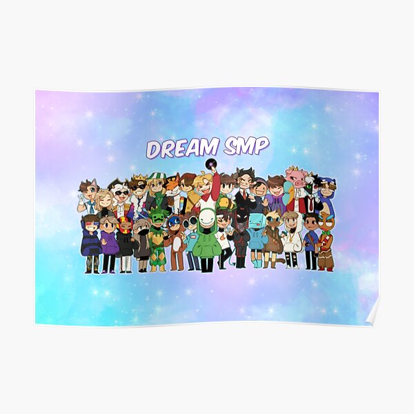 "DREAM SMP" Poster for Sale by art-master1 | Redbubble