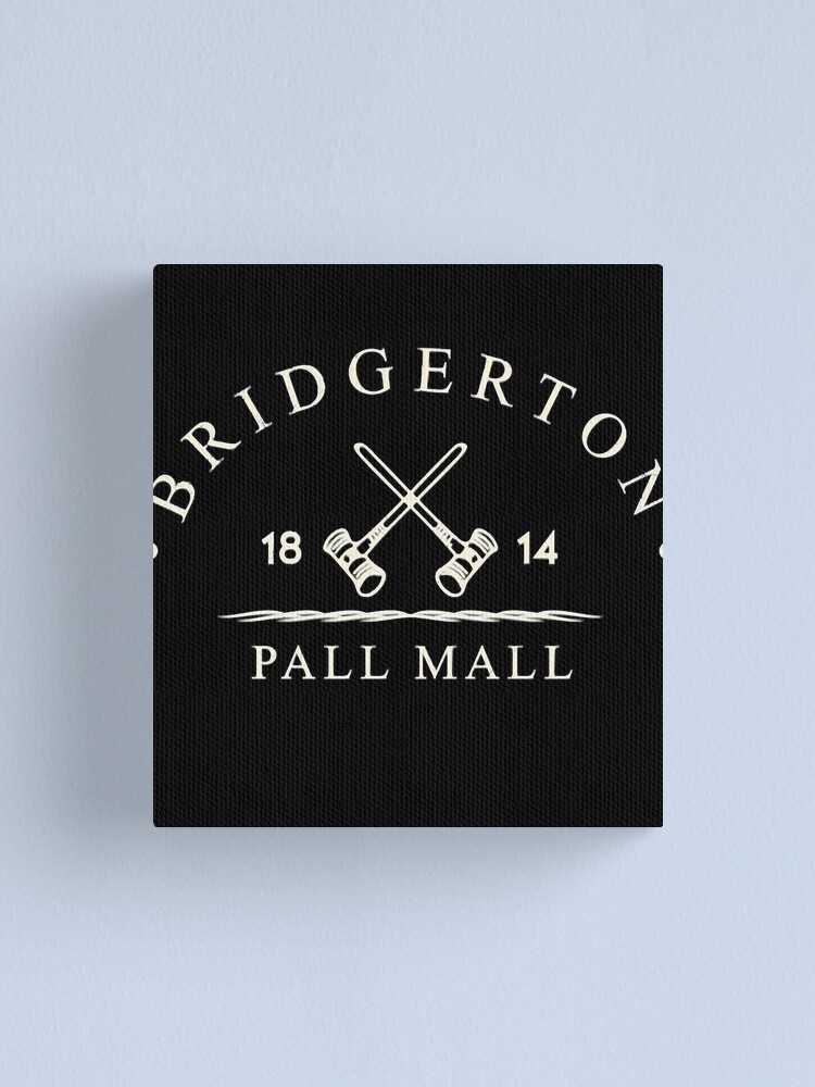 "Bridgerton Pall Mall Logo" Canvas Print by HelloBridgerton | Redbubble