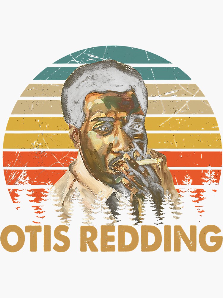 "Vintage Otis Classic Arts Redding American Singer-Songwriter " Sticker ...