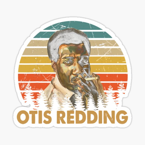 "Vintage Otis Classic Arts Redding American Singer-Songwriter " Sticker ...