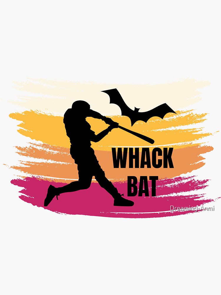 "Whack Bat" Sticker for Sale by Dreaming-Anmi | Redbubble