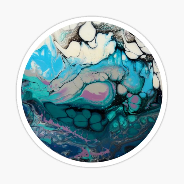"AQUA" Sticker for Sale by Katerina12 | Redbubble