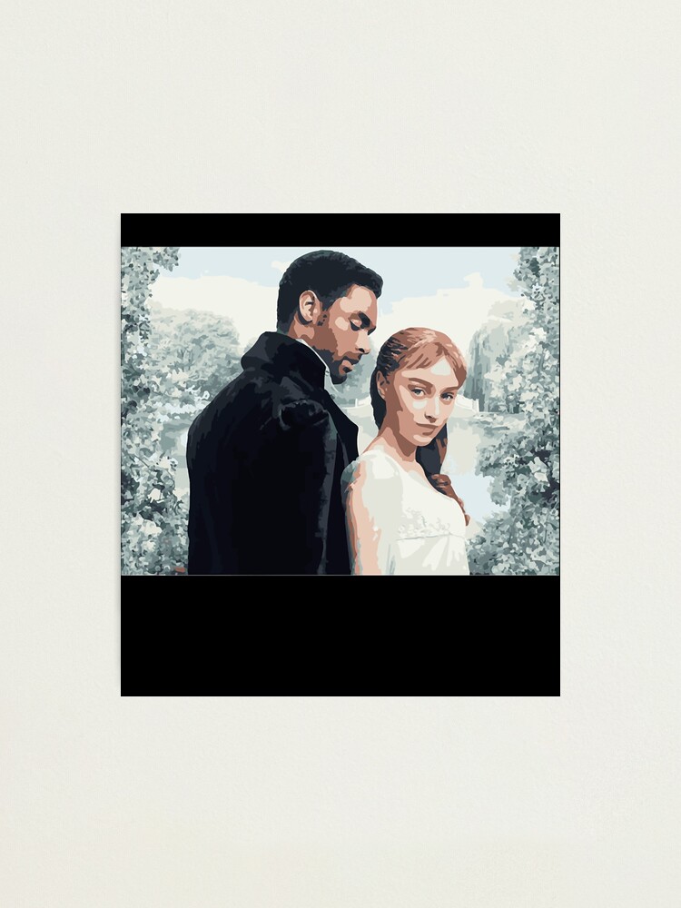 "Daphne And Duke Drawing" Photographic Print by HelloBridgerton | Redbubble