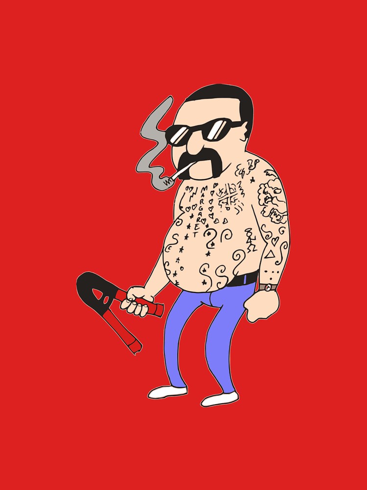 "Uncle Chop-Chop" T-shirt for Sale by fierywolfdesign | Redbubble ...