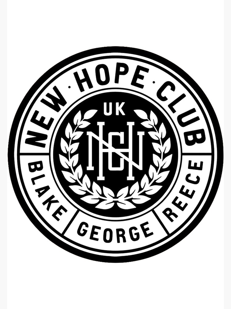 "new hope club logo" Art Print by EliapsJackson | Redbubble