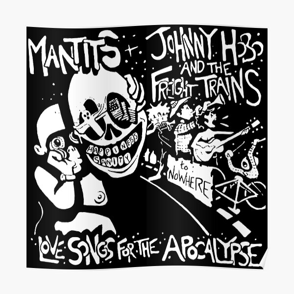 "JOHNNY HOBO AND THE FREIGHT TRAINS" Poster by reanalis | Redbubble