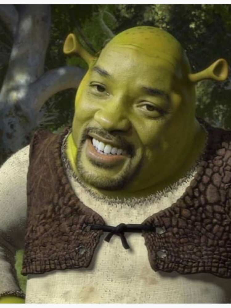 "Will Smith X Shrek" Sticker for Sale by EliapsJackson | Redbubble