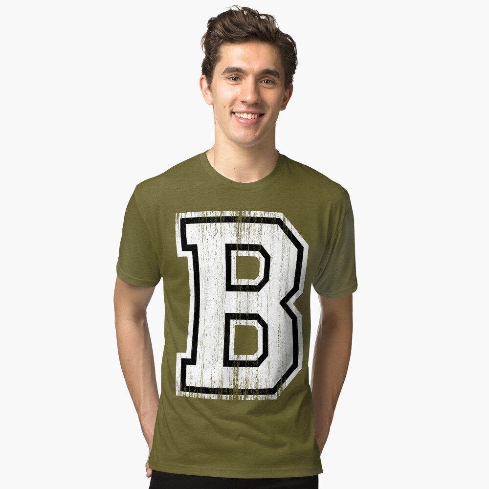 "Big Varsity Letter B" Art Print for Sale by adamcampen | Redbubble