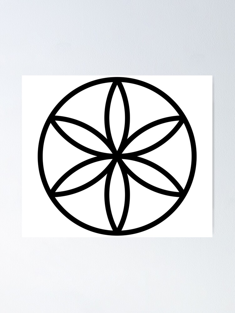 "Germ Of Life" Poster for Sale by TheArtism | Redbubble