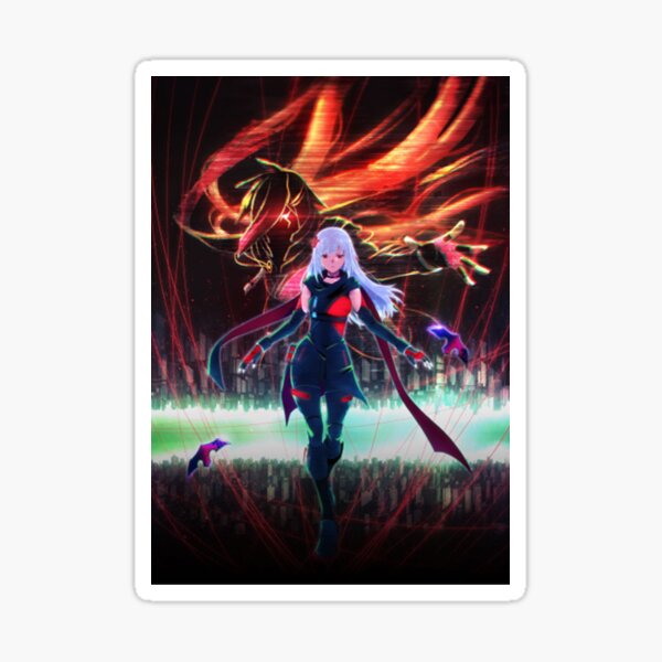 "Scarlet Nexus" Sticker for Sale by CiraDeAngelis | Redbubble