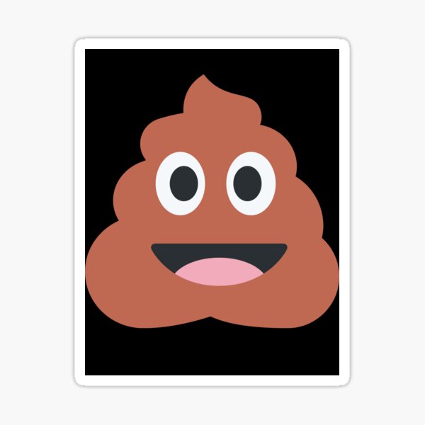 "It's Poopy" Sticker for Sale by PEOPLES-PERSONS | Redbubble
