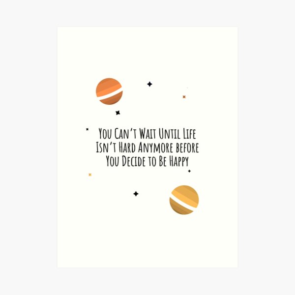 "Inspiring nightbirde quote" Art Print by KhaoulaNJ | Redbubble