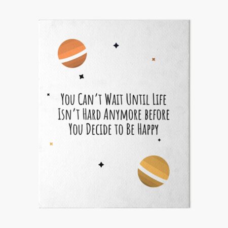 "Inspiring nightbirde quote" Art Board Print by KhaoulaNJ | Redbubble